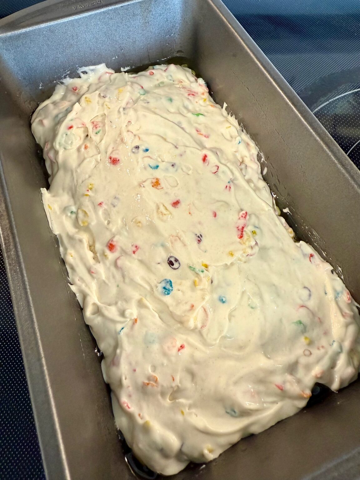 Fruity Pebbles Ice Cream Bread - Cooks Well With Others