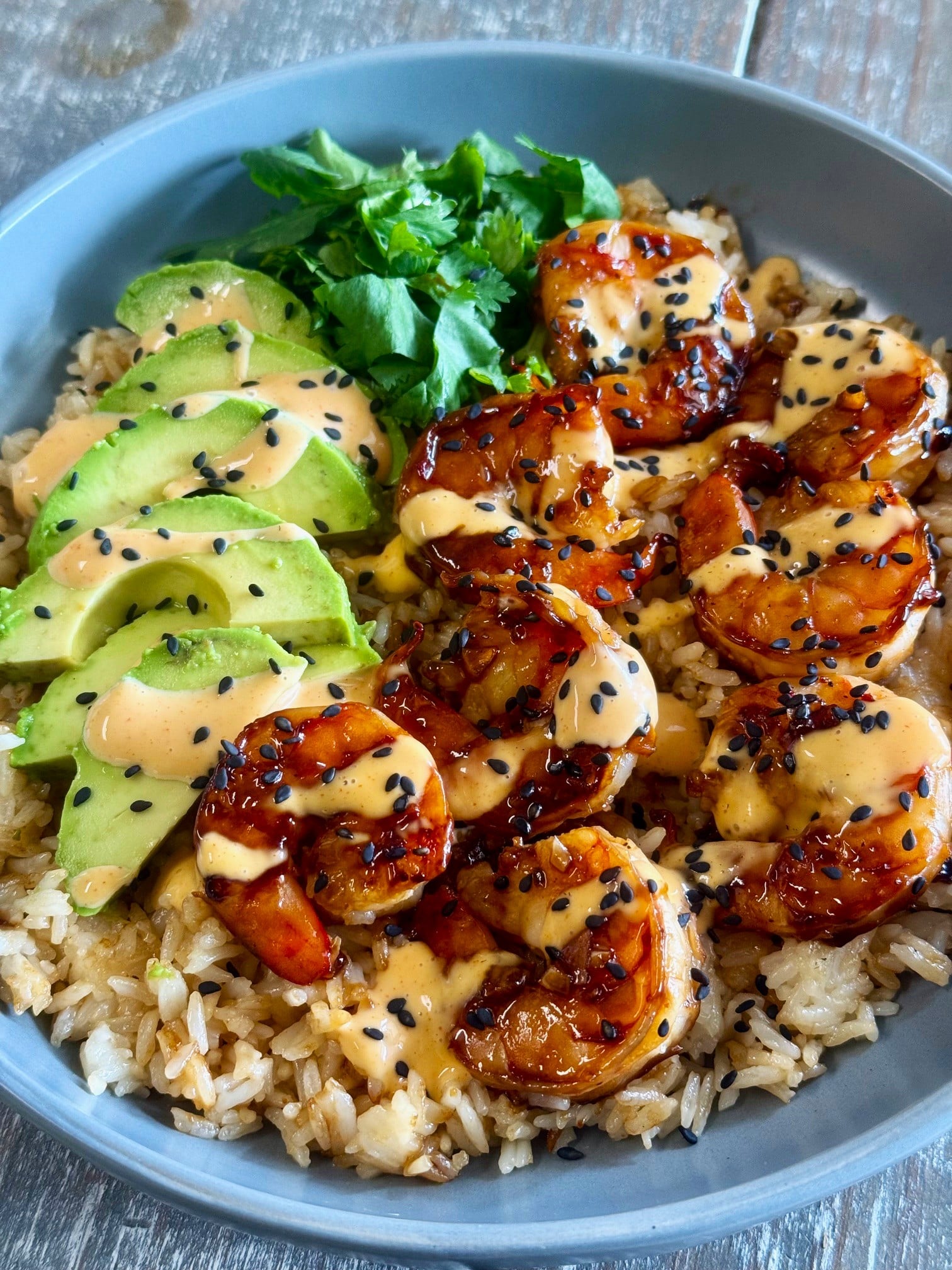 Teriyaki Shrimp Rice Bowls - Cooks Well With Others